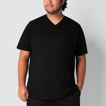 Click here for Stylus Mens V Neck Short Sleeve Big and Tall T-Shi... prices
