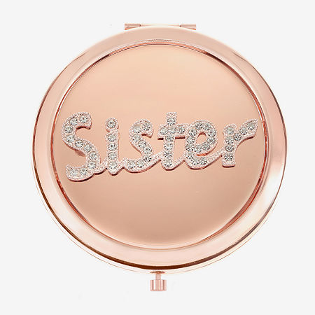 Click here for Monet Jewelry Rose Tone Sister Rose Tone Mirrored... prices