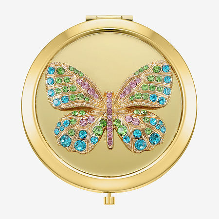 Click here for Monet Jewelry Gold Tone Butterfly Compact Mirror... prices
