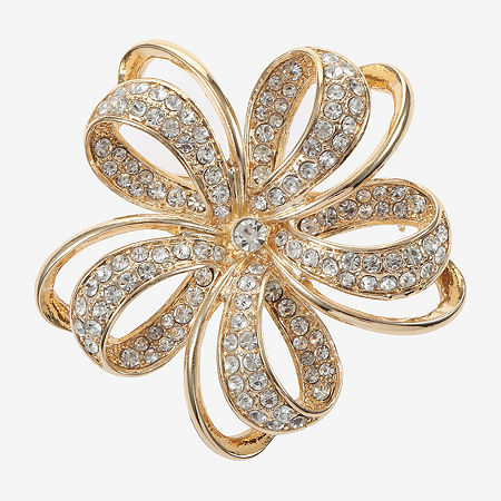 Click here for Monet Jewelry Crystal Pin  One Size  White prices