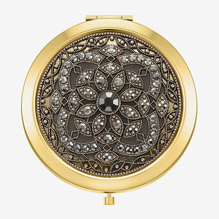 Click here for Monet Jewelry Gold Tone Compact Mirror  One Size... prices