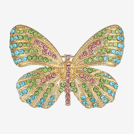 Click here for Monet Jewelry Multi Color Crystal Pin  One Size  M... prices
