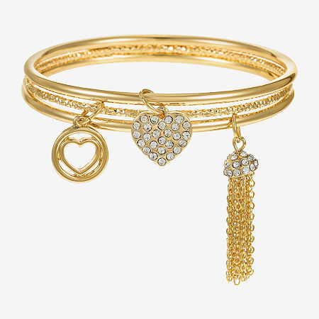 Click here for Monet Jewelry Charm Tassel Womens 3-pc. Glass Brac... prices