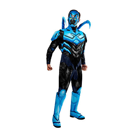 Click here for Mens Deluxe Blue Beetle 3-pc. Costume  X-large  Bl... prices