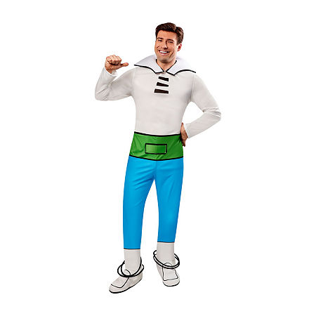 Click here for Mens The Jetsons George Costume  Medium  White prices