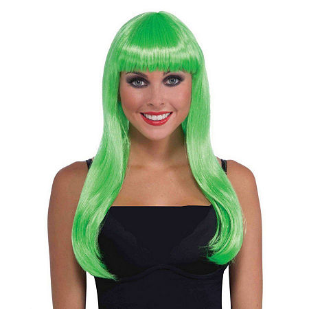 Click here for Womens Party Wig Costume Accessory  One Size  Gree... prices