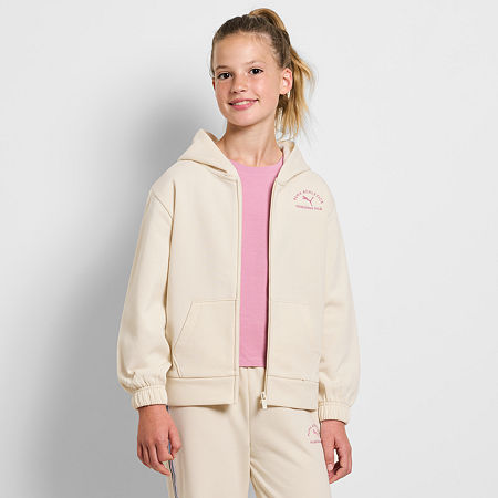 Click here for PUMA Big Kid Girls Long Sleeve Fleece Zipper Activ... prices