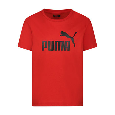 Click here for PUMA Big Kid Boys Crew Neck Short Sleeve Classic F... prices