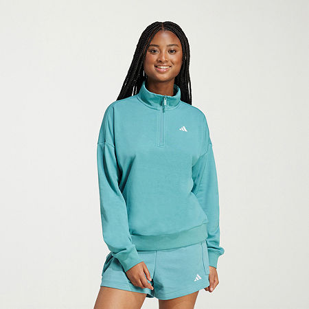 Click here for adidas Womens Mock Neck Long Sleeve Active Quarter... prices