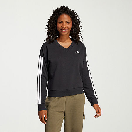 Click here for adidas Womens V Neck Long Sleeve Sweatshirt  X-lar... prices