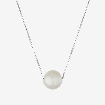 Click here for Silver Treasures Womens White Cultured Freshwater... prices