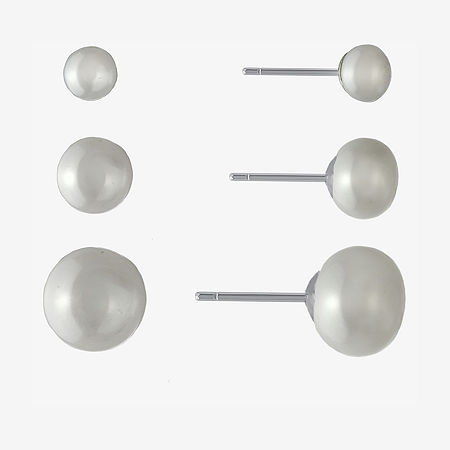 Click here for Silver Treasures Cultured Freshwater Pearl Womens... prices