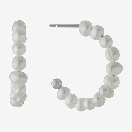 Click here for Silver Treasures Cultured Freshwater Pearl Womens... prices