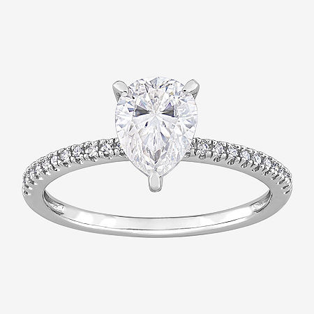 Click here for Womens 1/10 CT. T.W. Lab Created White Moissanite... prices