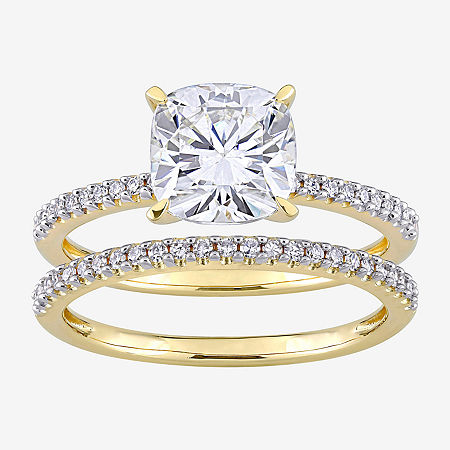 Click here for Womens 1/10 CT. T.W. Lab Created White Moissanite... prices