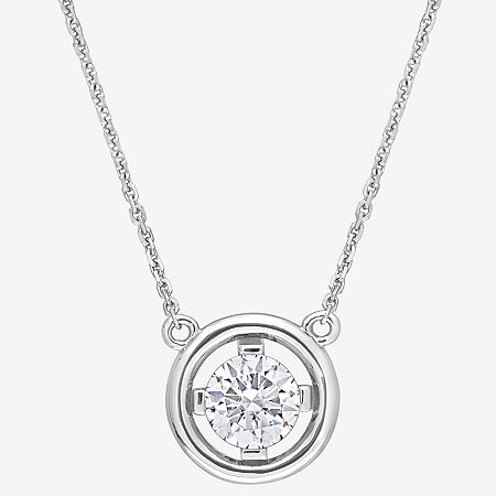 Click here for Womens Lab Created White Moissanite 14K White Gold... prices