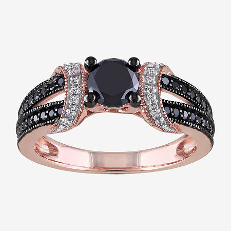 Click here for Midnight Black Womens 1 CT. T.W. Natural Black Dia... prices