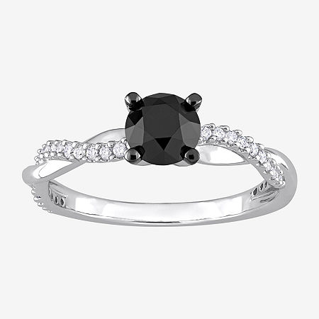 Click here for Midnight Black Womens 1 1/7 CT. T.W. Natural Black... prices