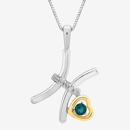 Click here for Womens Gemstone Zodiac Pendant Necklace in Sterlin... prices