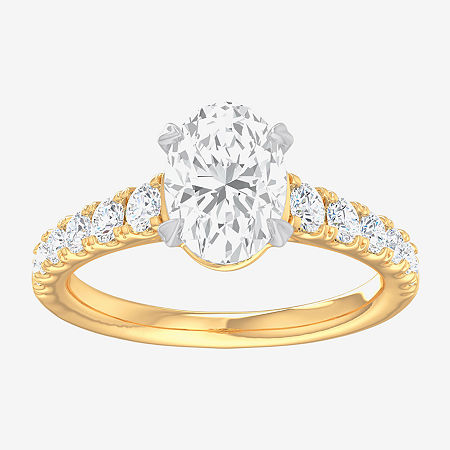 Click here for (G-H / Si1-Si2) Womens 2 1/2 CT. T.W. Lab Grown Wh... prices