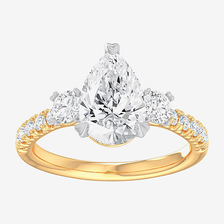 Click here for (G-H / Si1-Si2) Womens 2 1/2 CT. T.W. Lab Grown Wh... prices