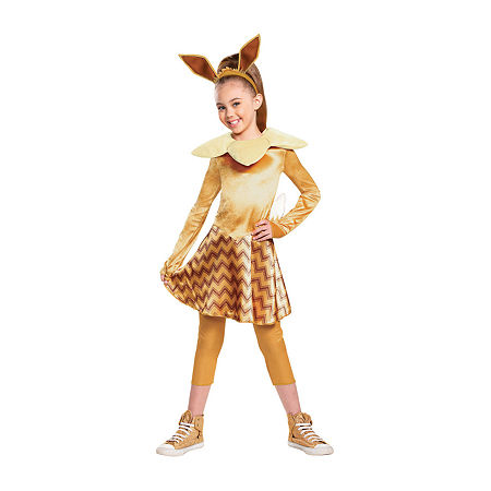 Click here for Little & Big Kid Girls Eevee Deluxe Pokeman Costum... prices