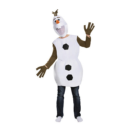Click here for Mens Deluxe Frozen Olaf Costume Set  Large  White prices