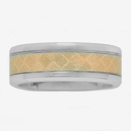 Click here for Mens 7MM Stainless Steel Wedding Band  8 prices