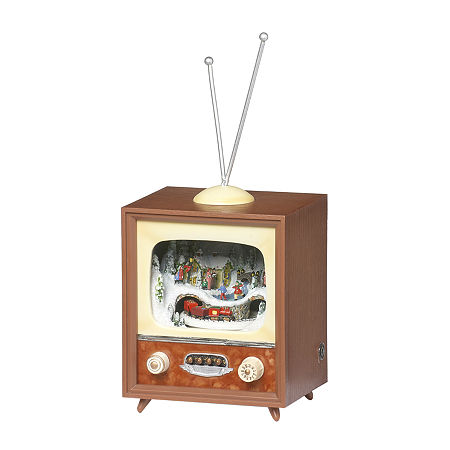 Click here for Roman 5.75in Musical Led Train Tv Plays Music Chri... prices