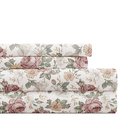 Click here for Casual Comfort Blooming Floral Patterned Sheet Set... prices