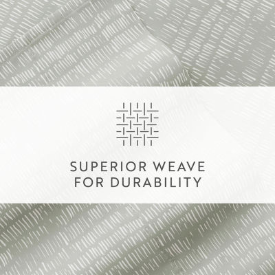 Casual Comfort Dashed Lines Patterned Sheet Set - JCPenney