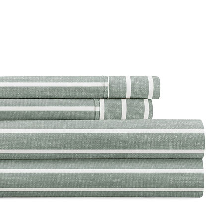 Click here for Casual Comfort Distressed Awning Patterned Sheet S... prices