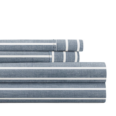 Click here for Casual Comfort Distressed Awning Patterned Sheet S... prices