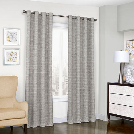 Click here for Eclipse Trevi Grommet Top Blackout Single Curtain... prices
