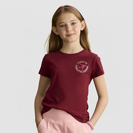 Click here for Xersion Little & Big Kid Girls Crew Neck Short Sle... prices