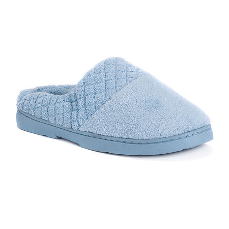 Click here for Muk Luks Womens Micro Chenille Clog Slippers  Larg... prices
