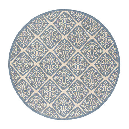 Click here for Safavieh Linden Collection Raymond Geometric Round... prices