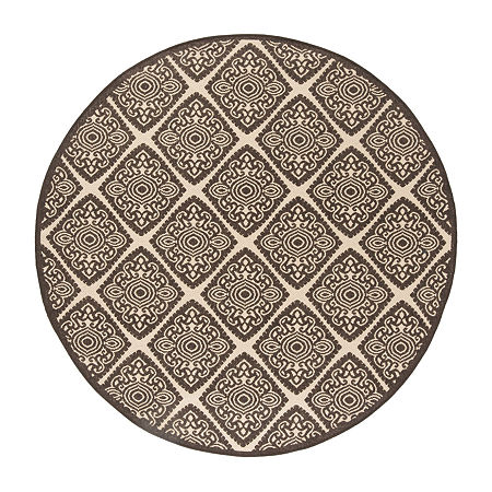 Click here for Safavieh Linden Collection Raymond Geometric Round... prices