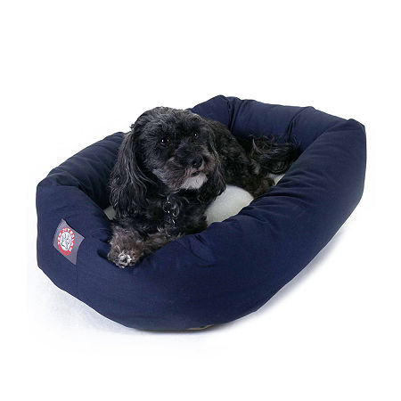 Click here for Majestic Pet Sherpa Bagel Pet Bed  One Size  Blue prices
