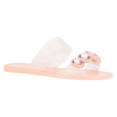 Click here for Womens New York & Company Chantalle Slide Sandals prices