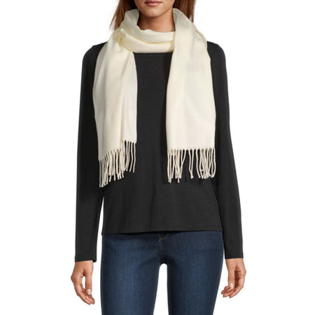 Click here for V. Fraas Oblong Scarf  One Size  White prices