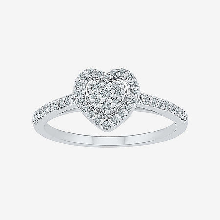 Click here for Womens 1/4 CT. T.W. Natural White Diamond 10K Whit... prices