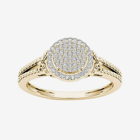 Click here for 1/6 CT.T.W. Natural Diamond 10K Yellow Gold Engage... prices