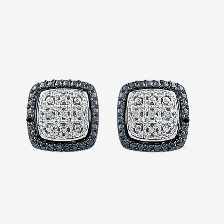 Click here for Diamond Accent Natural Black Diamond Sterling Silv... prices