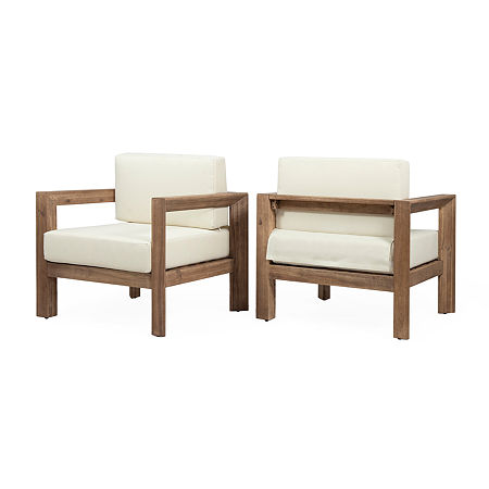 Click here for Genser 2-pc. Upholstered Club Chair  One Size  Bei... prices