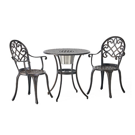 Click here for Angeles 3-pc. Bistro Set  One Size  Black prices