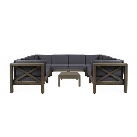 Click here for Brava 9-pc. Conversation Set  One Size  Gray prices