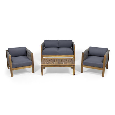 Click here for Laurel 4-pc. Conversation Set  One Size  Gray prices