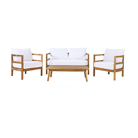 Click here for Ellendale 4-pc. Conversation Set  One Size  White prices