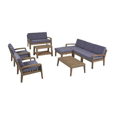 Click here for Grenada 9-pc. Conversation Set  One Size  Gray prices